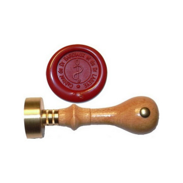 Sceau Médecin, cachets de cire pour médecins. Boutique Chaine Gravure ...