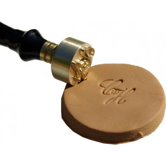 Tampon en laiton dit "grand relief". Base laiton épaisseur 20 mm.