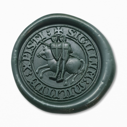 Sceau des Templiers diamètre 30mm